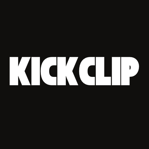 kick logo white